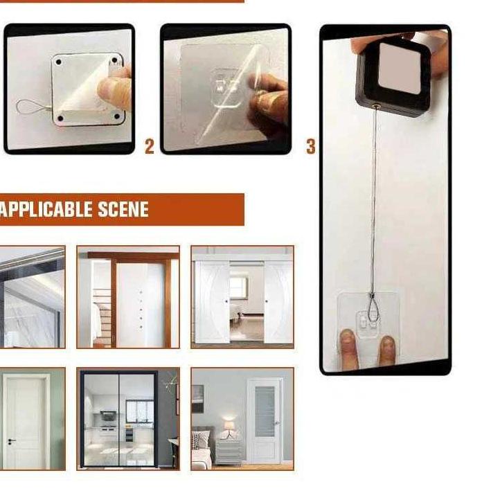 Jual Harga Bersahabat Alat Penutup Pintu Otomatis Tanpa Paku/ Penutup ...