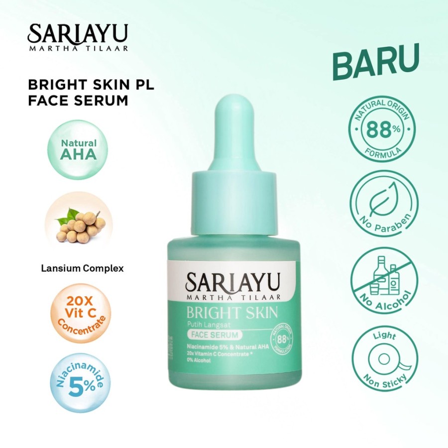 Jual Sariayu - Bright Skin Putih Langsat Face Serum 20ml | Shopee Indonesia