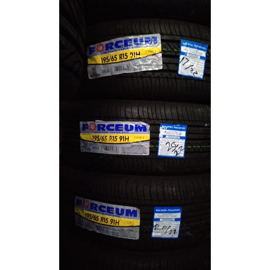 Jual ban mobil ukuran r15 195 65 r15 forceum ecosaban | Shopee Indonesia