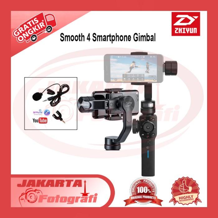 Jual Zhiyun-Tech Smooth-4 Smooth 4 Smartphone Gimbal (Black) | Shopee Indonesia