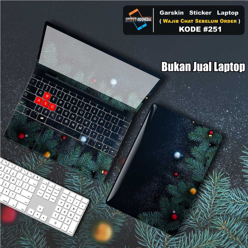 Jual Garskin Laptop Full Body Motif Kode #251-255 Bisa Custom Gambar ...