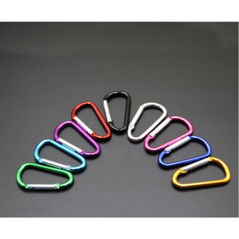 Jual Aluminium Snaphook Dog Clips Kaitan Carabiner Tactical Military ...