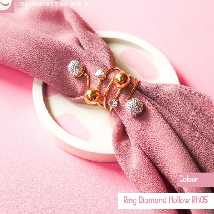 Jual Update Favorit LMUNA HIJAB | Bros Cincin Ring Hijab Diamond | Ring ...