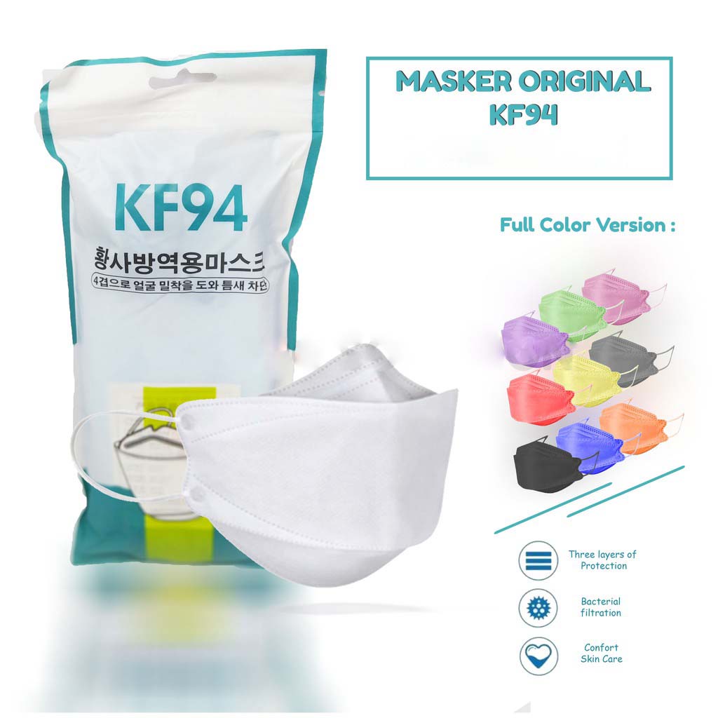 Jual OKHI - MASKER KF94 MASKER KN95 MASKER N95 MASK MEDIS KOREA KF 94 ...