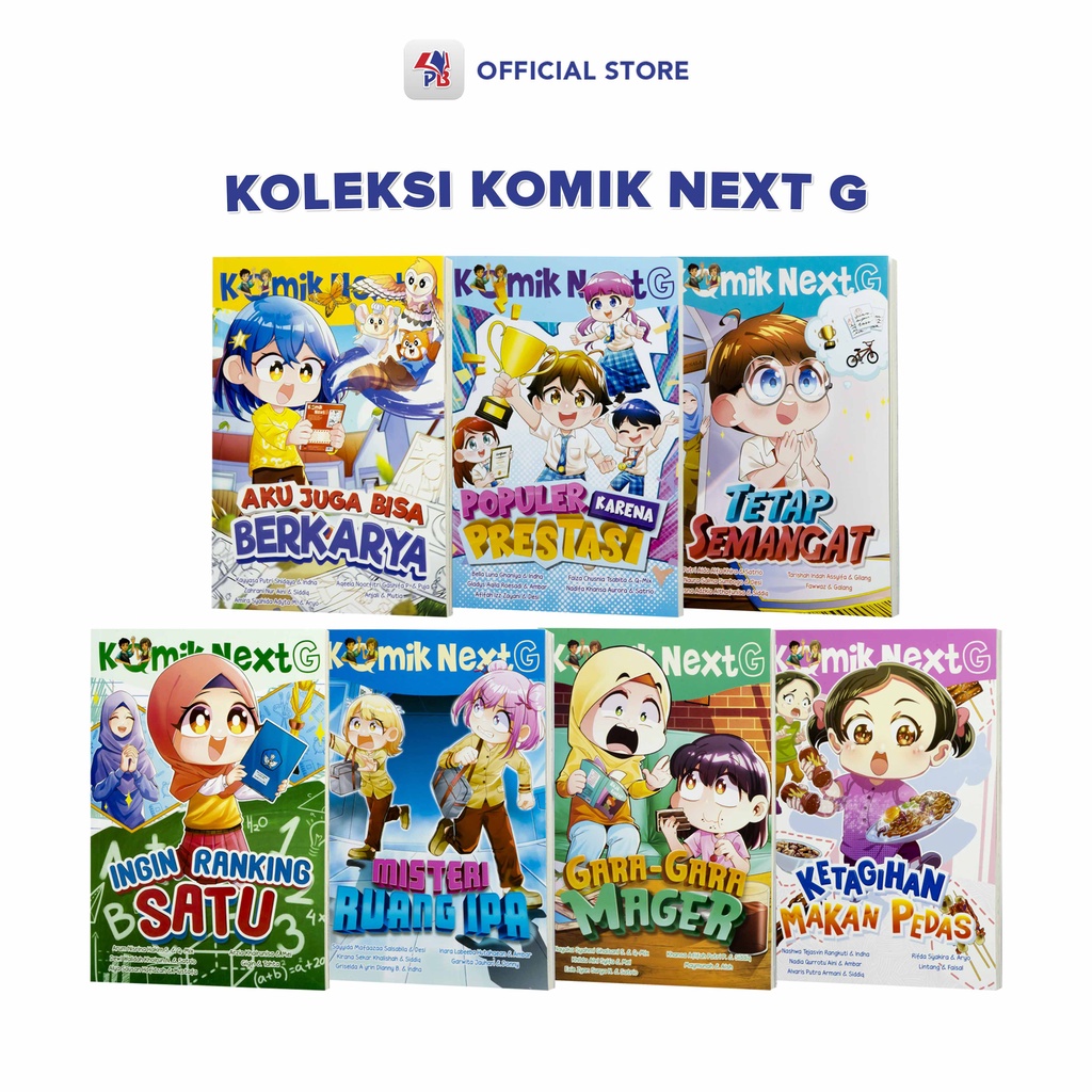 Jual Buku Komik Anak Next G Volume 484 Sampai 493 Aku Juga Bisa Berkarya / Ketagihan Makan Pedas ...