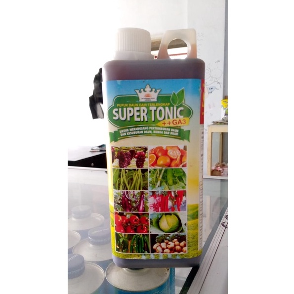 Jual Pupuk Daun Cair Super Tonic + GA3 1 Liter | Shopee Indonesia