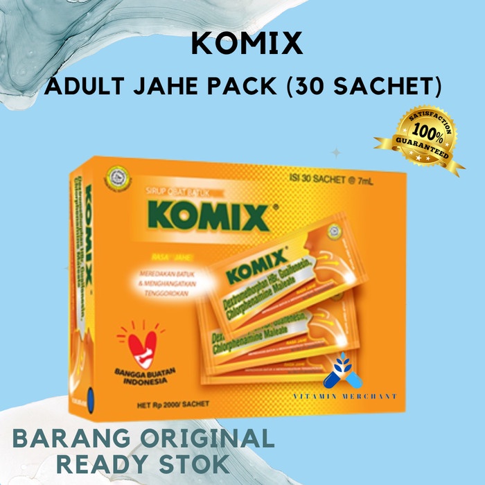 Jual Komix Adult Jahe Pack 30 Sachet Shopee Indonesia