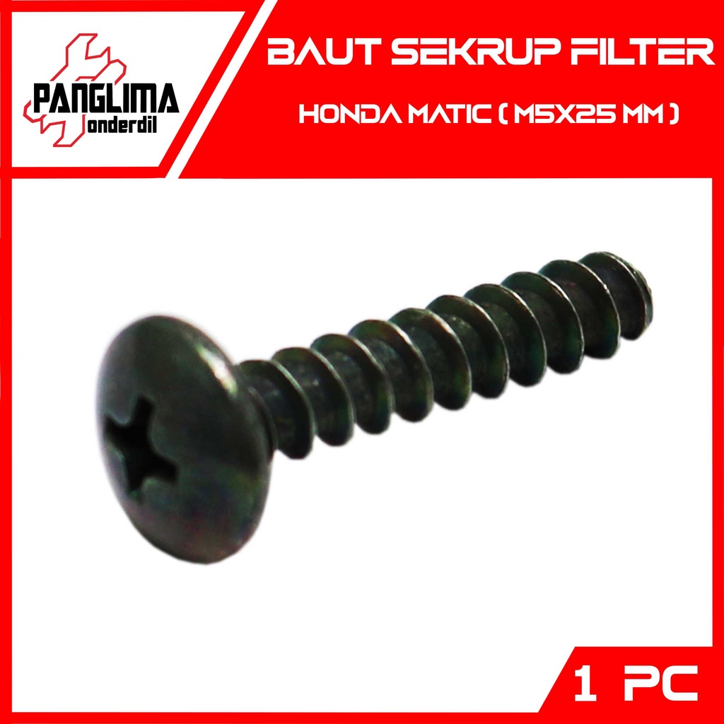 Jual Baut-Baud Skrup Filter 5X25-5 X 25-M5X25-M Universal Honda Beat FI ...