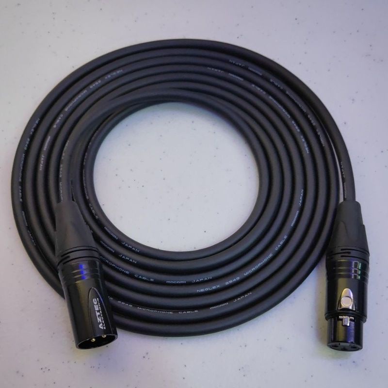 Jual Mogami neglex 2549 microphone cable 12.5meter xlr male to xlr female Aztec gold | Shopee ...
