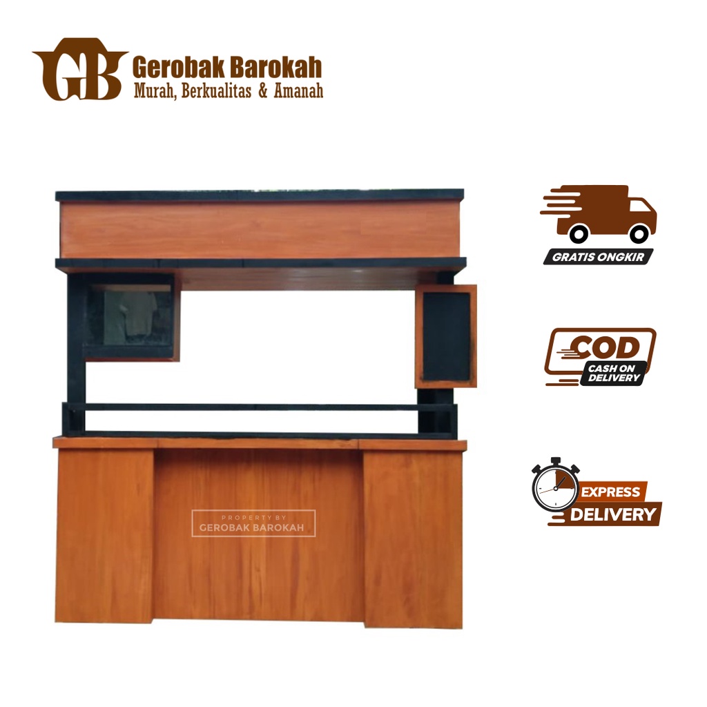 Jual Gerobak booth / Rombong Booth / Gerobak jus | Shopee Indonesia