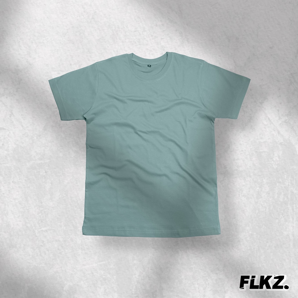 Jual Kaos Polos Cotton Combed 30s (Emerald) | Shopee Indonesia
