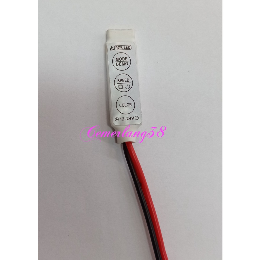 Jual Led Controller RGB Dimmer Mini 12V - 24V Modul Led Controler ...