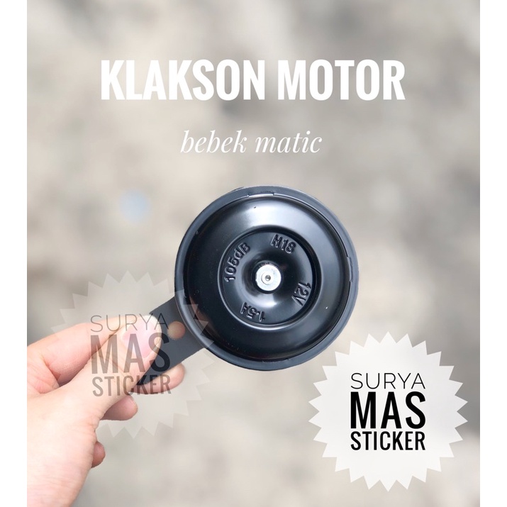 Jual klakson motor standar bebek matic universal | Shopee Indonesia