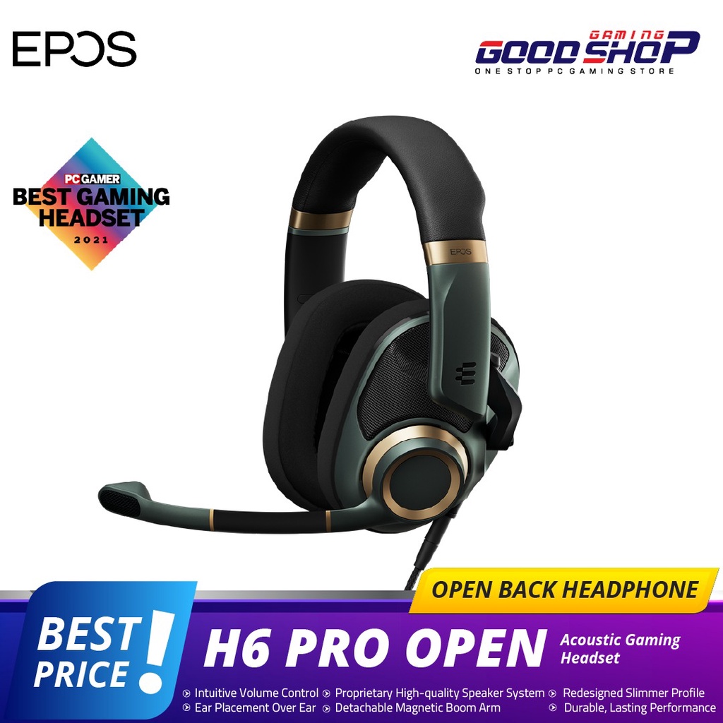 Jual EPOS H6 PRO OPEN - OPEN Acoustic Gaming Headset | Shopee Indonesia