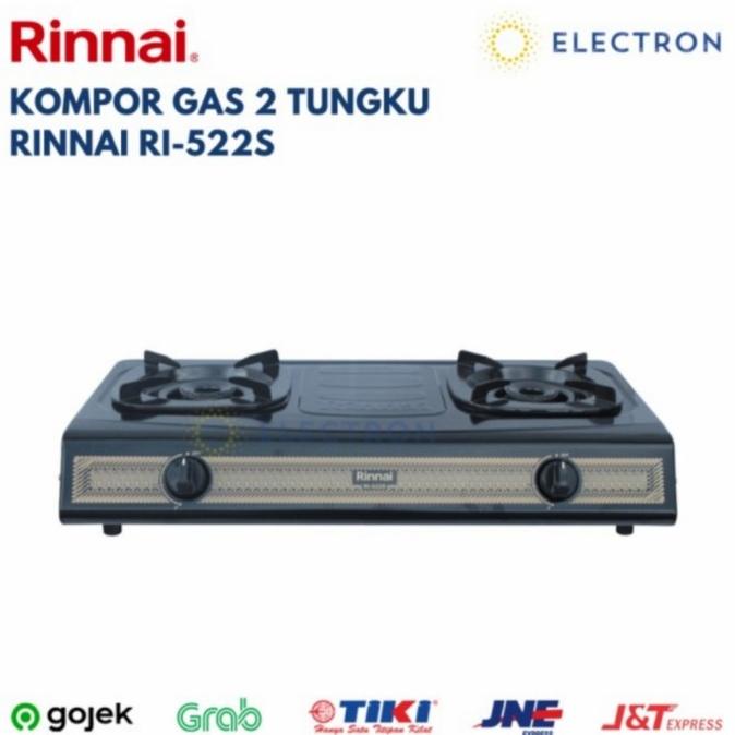 Jual KOMPOR GAS RINNAI W2 TUNGKU RI-522 S | Shopee Indonesia