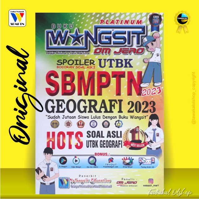 Jual Buku Wangsit UTBK SBMPTN 2023 / Buku Wangsit SNBT 2023 / Buku ... Jual Buku Wangsit UTBK SBMPTN 2023 / Buku Wangsit SNBT 2023 / Buku ...
