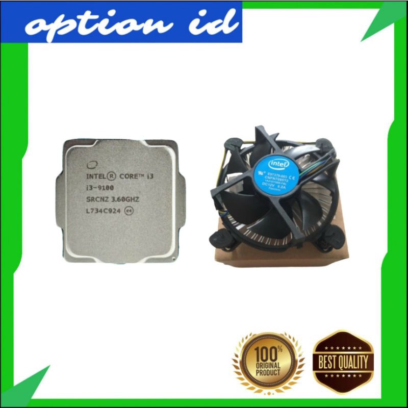 Jual Processor PC Intel Core i3 9100 tray Gen 9 - LGA 1151 Coffee lake CPU | Shopee Indonesia