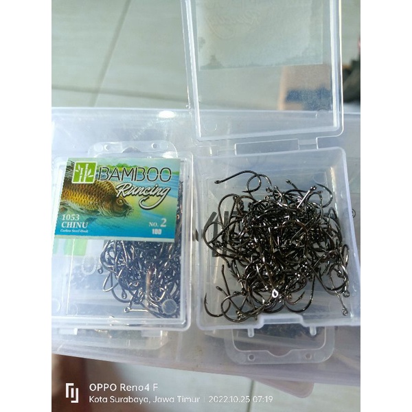 Jual mata kail BAMBU RUNCING 1053 isi 100 | Shopee Indonesia