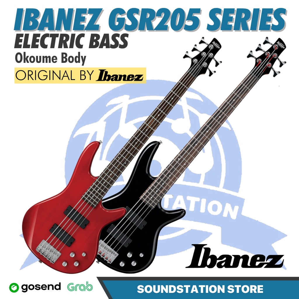 Jual IBANEZ GSR205 5 String Electric Bass - Bass Elektrik 5 Senar ...