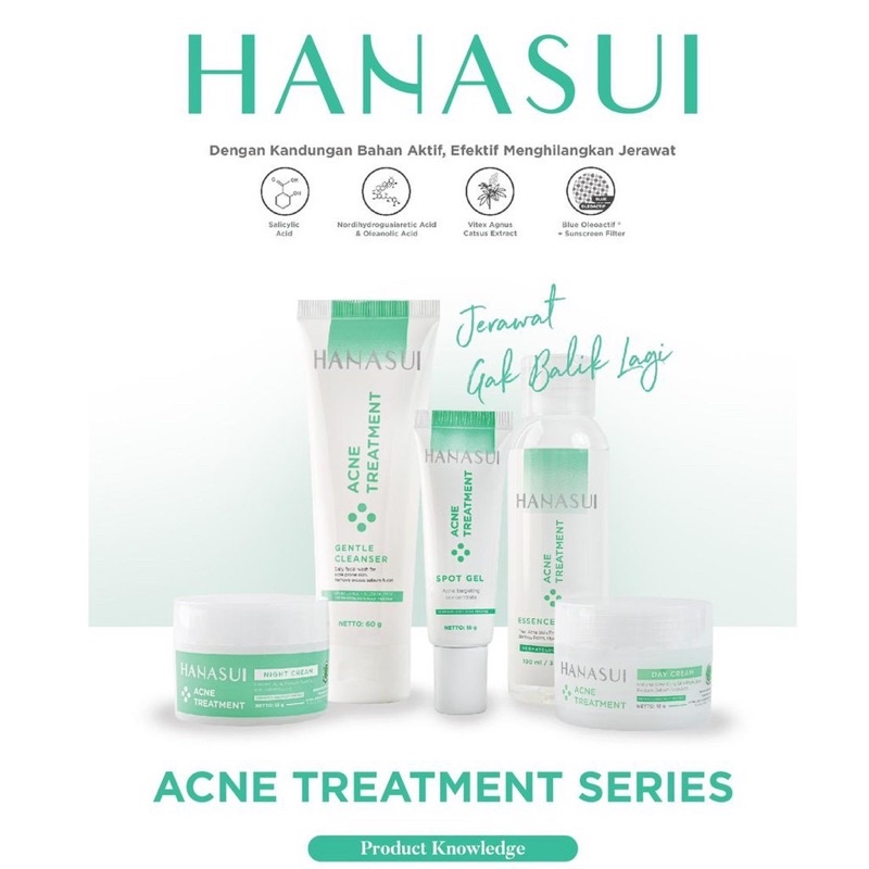 Jual Paketan dan Satuan Hanasui acne treatment. HANASUI ACNE TREATMENT ...
