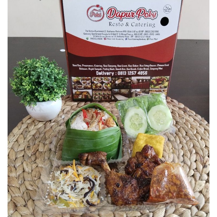 Jual Nasi kotak/nasi box/ Nasi liwet ayam | Shopee Indonesia