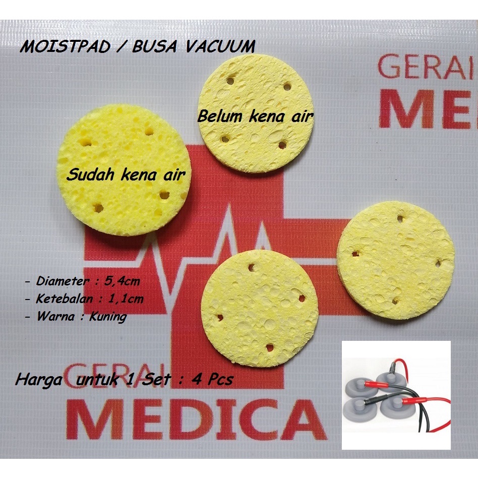 Jual Sponge For Vacuum / Spons Vacum Tens / Sponge Bulat Diameter 5cm ...