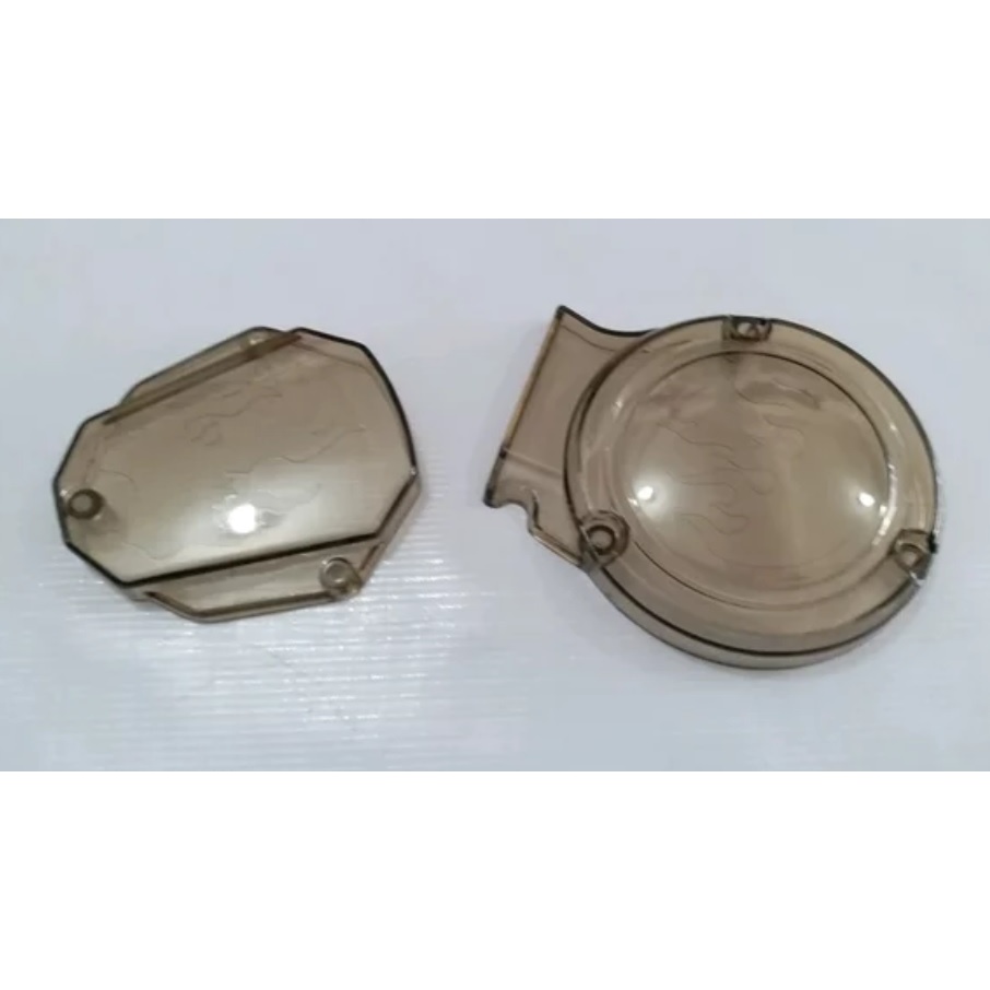 Jual Cover bak kopling rx king tutup maghnit rx king tutup pompa oli rk king transparan cover ...