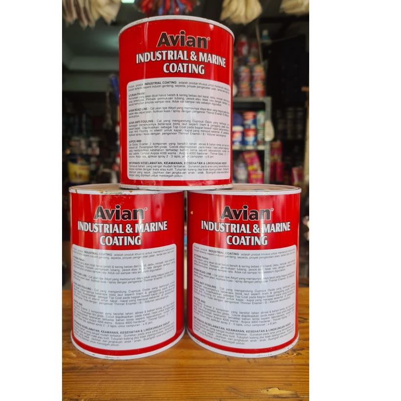Jual CAT KAPAL MARINE COATING CAT JALAN ROADLINE AVIAN INDUSTRIAL COATING (1KG) | Shopee Indonesia