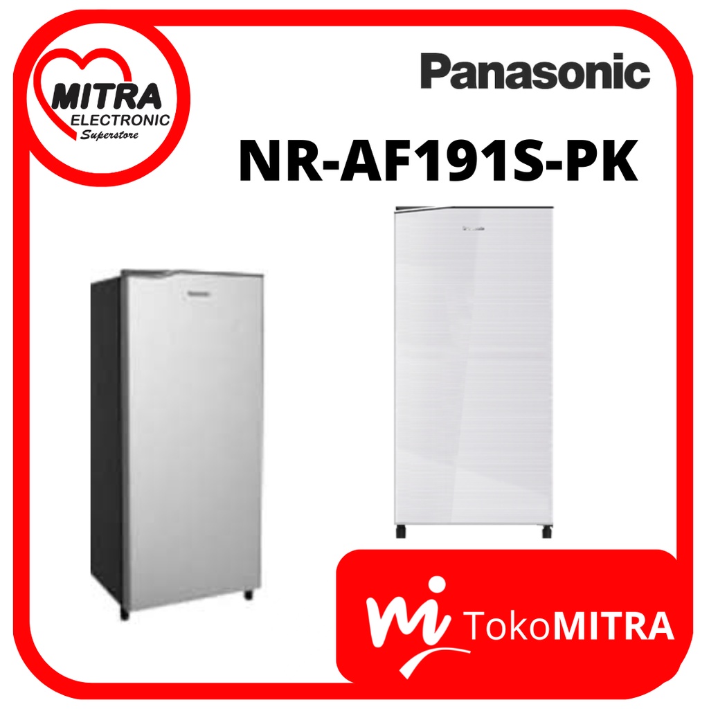 Jual LEMARI ES 1 PINTU PANASONIC NR-AF191S-PK (164 Ltr) | Shopee Indonesia