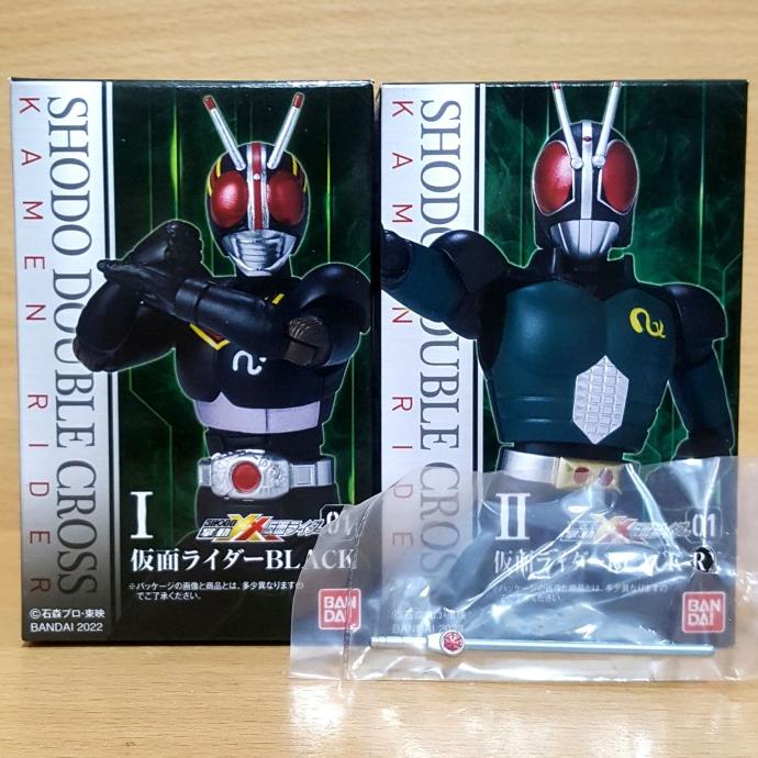 Jual SHODO-XX Kamen Rider 01 [SHOWA] BLACK & BLACK RX + Revolcane SET ...