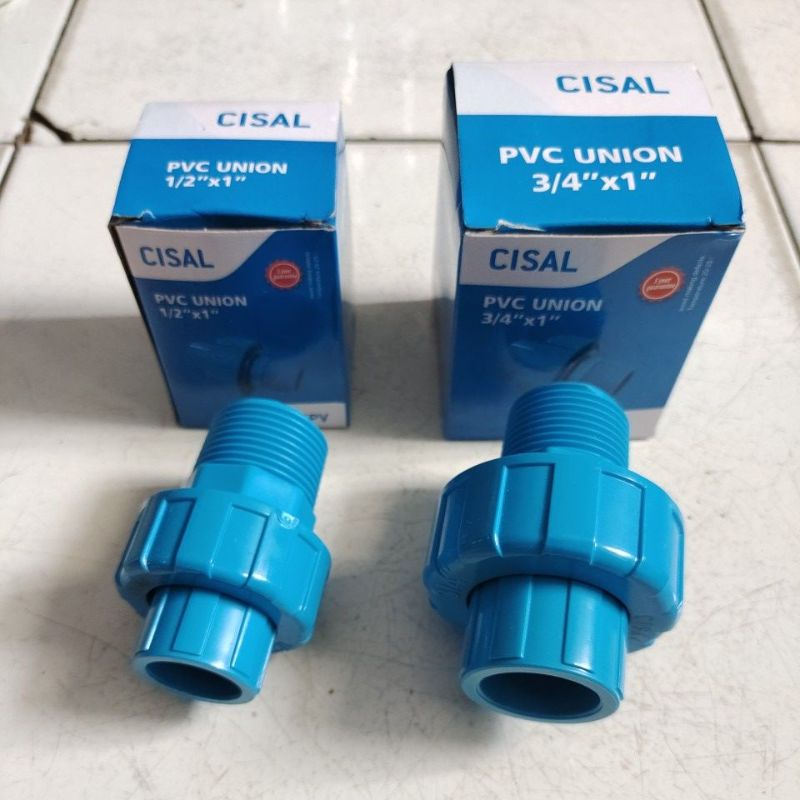Jual CISAL watermur pompa heavy duty / CiSAL watermur PVC union heavy ...