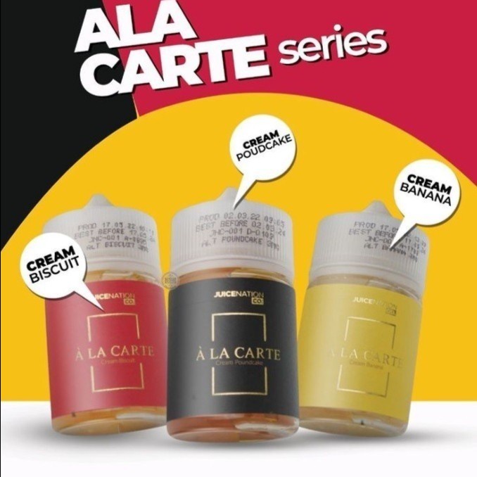 Jual ALA CARTE LIQUID 60ML ALL VARIANT A LA CARTE BY JUICE NATION ...