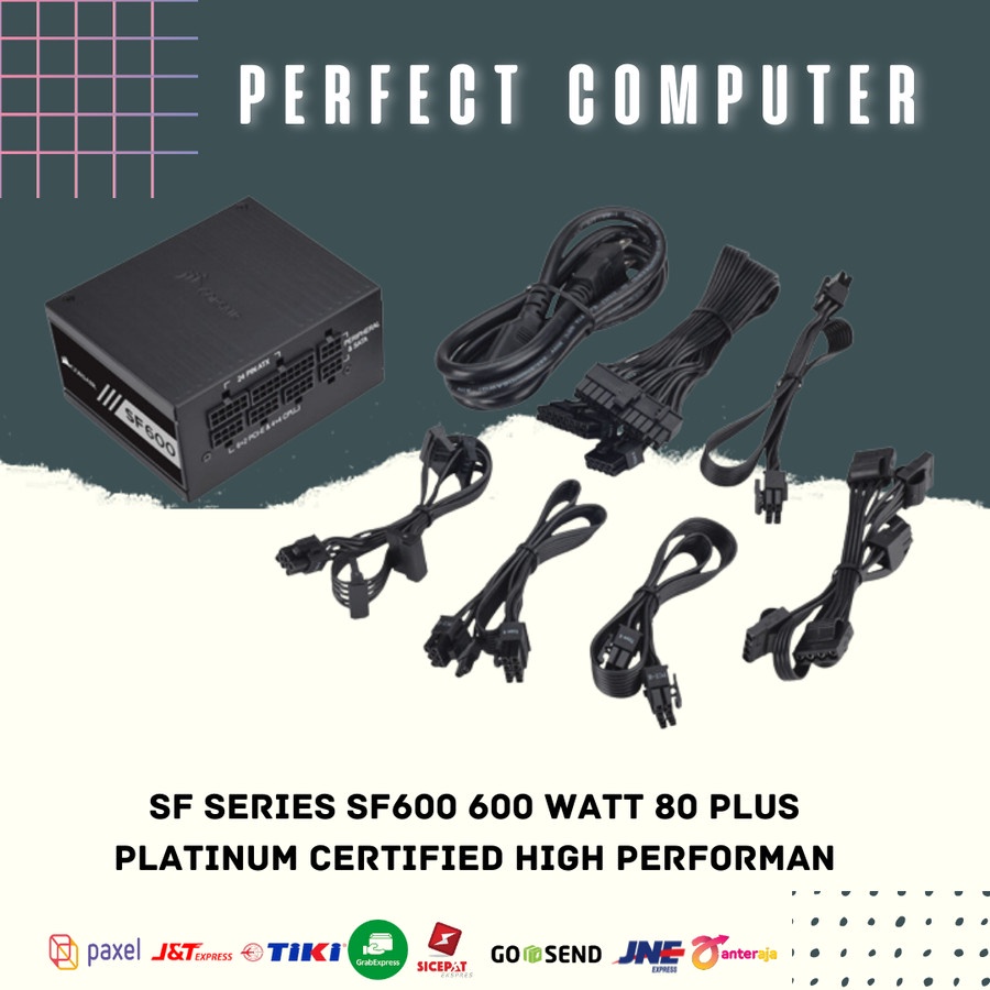 Jual PSU SF Series SF600 600 Watt 80 PLUS Platinum Certified High Performan | Shopee Indonesia