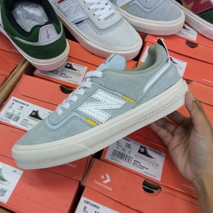 Jual sepatu new balance 306 jamie foy warna abu lis kuning free kaos ...