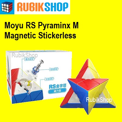 Jual RUBIK MOYU RS PYRAMINX M MAGNETIC 3x3 | Shopee Indonesia