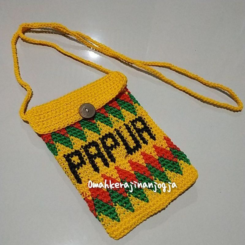 Jual tas papua , noken papua , tas hp papua | Shopee Indonesia