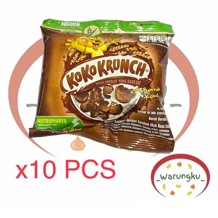 Jual Top Product--RENCENG KOKO KRUNCH 10pcs x 15gr Kokocrunch Sereal Coklat Nestle | Shopee ...
