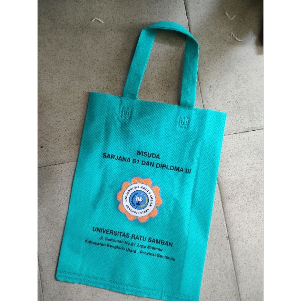 Jual Tas spunbond sablon/tas spunbond custom/tas spunbond/goodie bag ...
