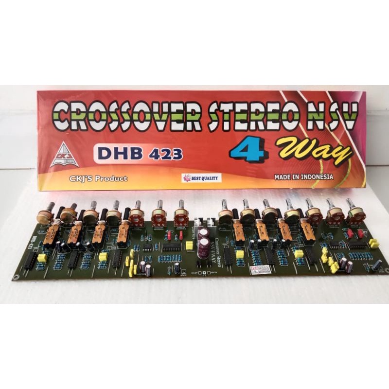 Jual KIT SUPER CROSSOVER AKTIF STEREO 4WAY CKJ NSV PREMIUM KIT | Shopee ...