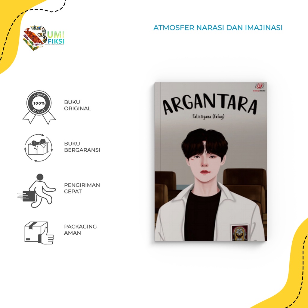 Jual Buku Novel Argantara - Penerbit Galaxy - Falistiyana - Bumi Fiksi ...