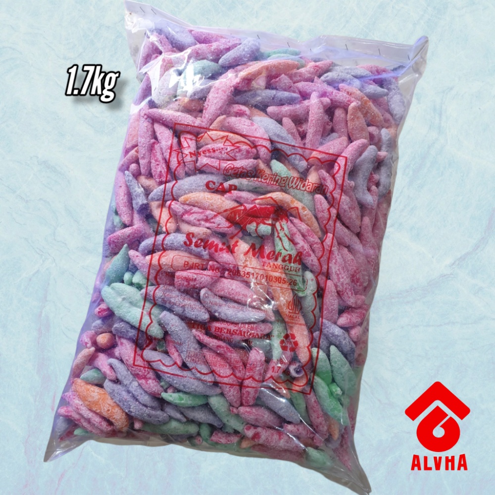 Jual Getas Kering Widaran Semut Merah Donat Panjang 1.7kg | Shopee ...