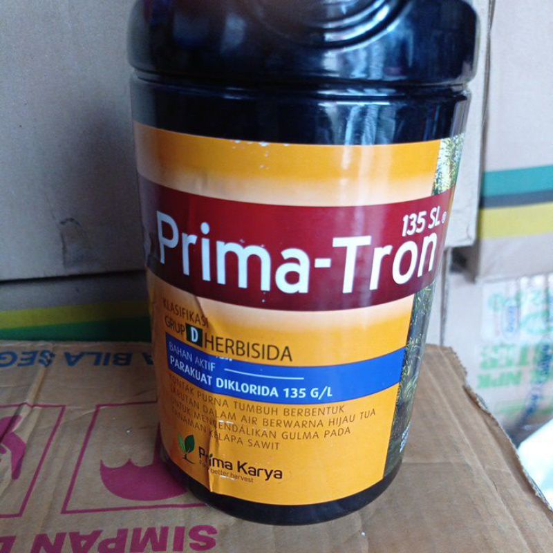 Jual Herbisida / obat suket Prima-tron 135 SL berbahan aktif parakuat ...