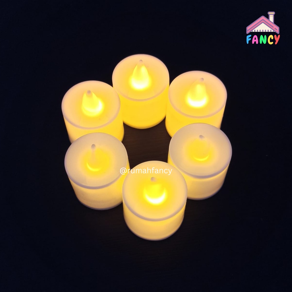 Jual Lilin Lampu LED WARM WHITE / Lilin lampu warm white / Lilin ...