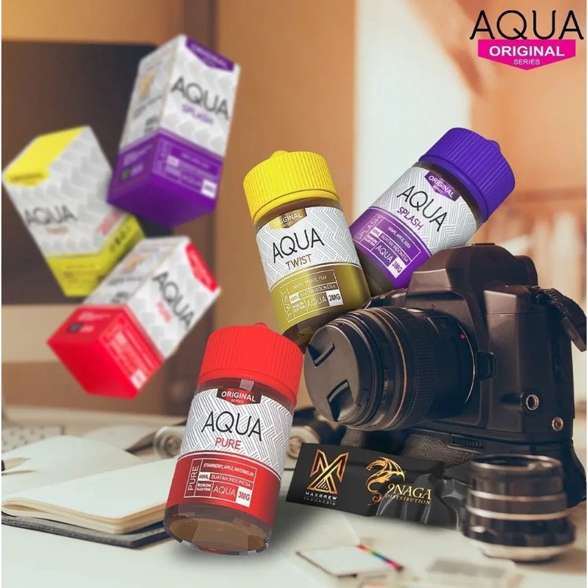 Jual AQUA Original Series LIQUID FRUITY 60Ml 3MG Liquid Authentic by 9 ...
