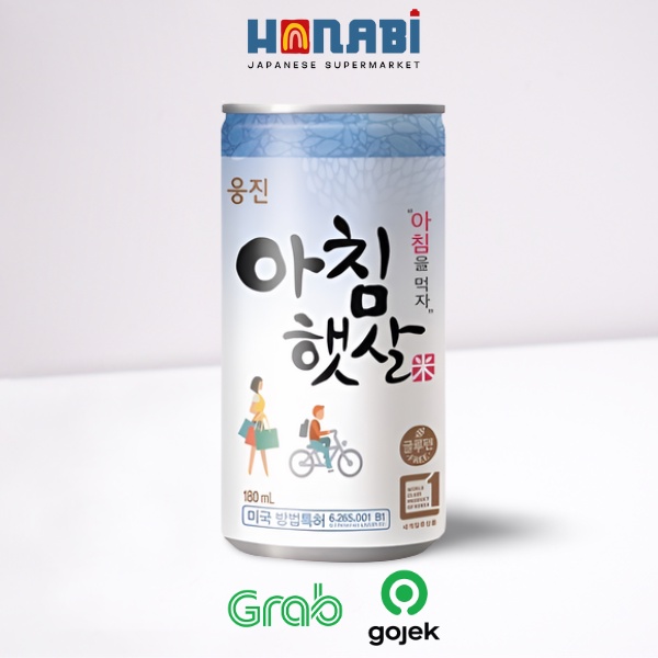 Jual Woongjin Morning Rice Can 180ml - Minuman Beras Traditional Made ...