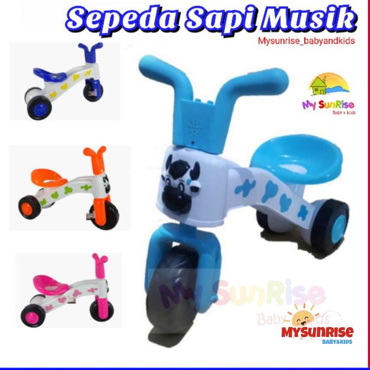 Jual [AG.18Oc22r] FREE BUBBLE WRAP Sepeda Anak Roda Tiga / SEPEDA Sapi ...