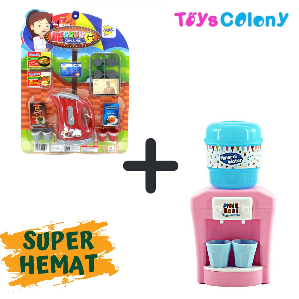Jual DISPENSER GALON DAN MAINAN WARUNG ALL IN ONE (PAKET HEMAT ISI 2 ...