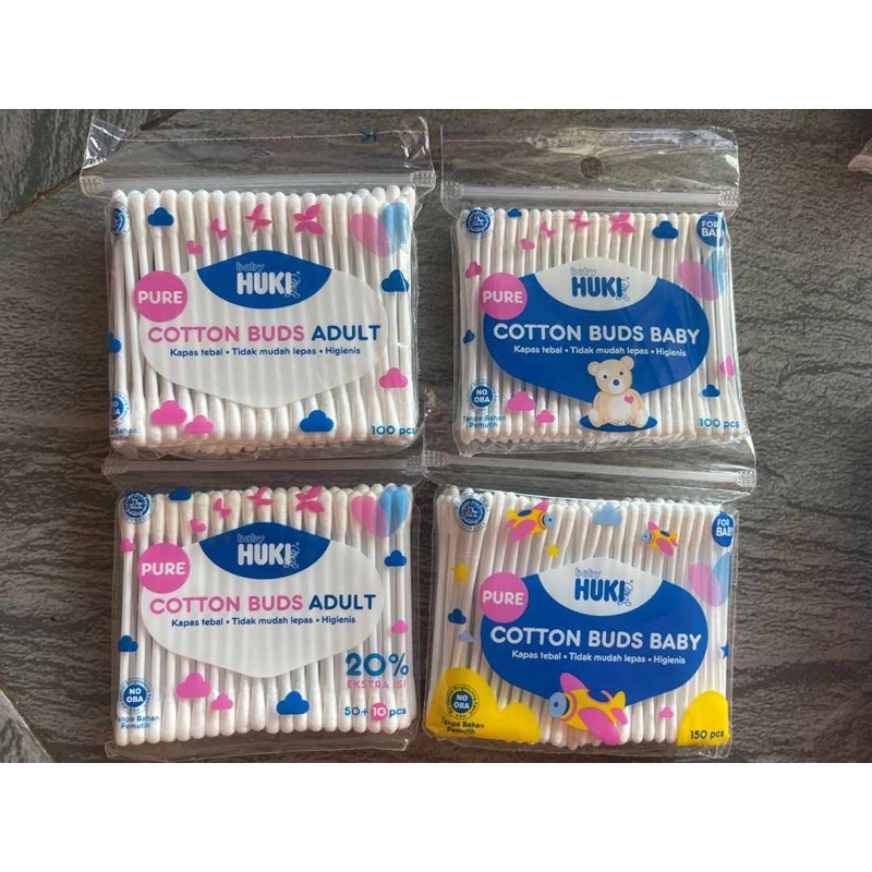 Jual HUKI Cotton Bud BABY DAN DEWASA (Free Ongkir) | Shopee Indonesia