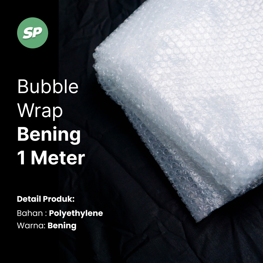 Jual Bubble Wrap Bening 1 Meter | Sarjana Packaging - Bubble Wrap 1,25 ...