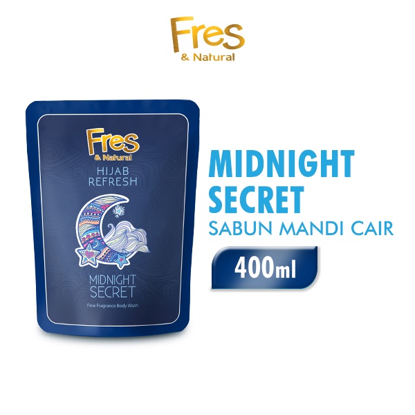 Jual Fres & Natural Sabun Mandi Cair Dark Blue Pouch 400 ml | Shopee ...